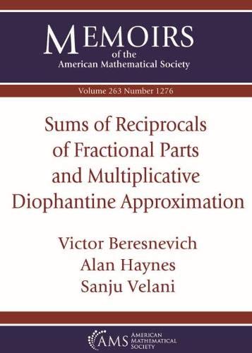 Sums of Reciprocals of Fractional Parts and Multiplicative Diophantine ...