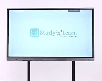 Study'n'Learn Interactive Flat Panel 65 Inch Multipurpose Led Display 4 Gb Ram|32 Gb Rom With ...