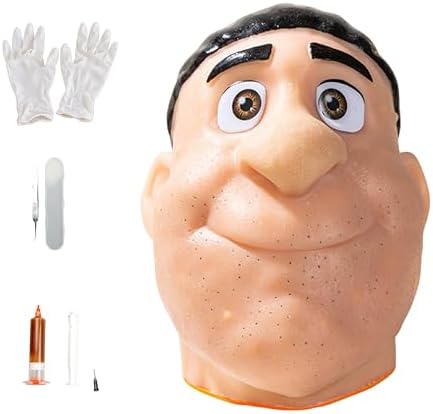 Amazon.com: brenzo 2026 New Refillable Pimple Popping Toy – Big Head Squeeze Toy with Black Hair ...