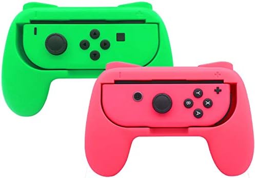 Amazon.com: Hand Grips for Switch and Switch OLED Model Controllers ...