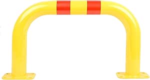 Amazon.com: U Shape Security Bollards for Driveway Garage Parking ...