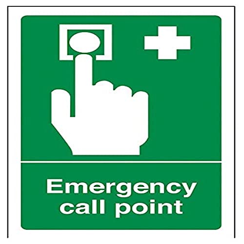 VSafety Emergency Call Point Sign – Portrait – 100mm x 150mm – 1mm ...