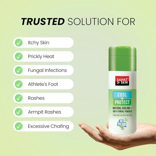 Cool + Protect Anti-Fungal Powder | Instant Cooling Relief | 24-Hour ...