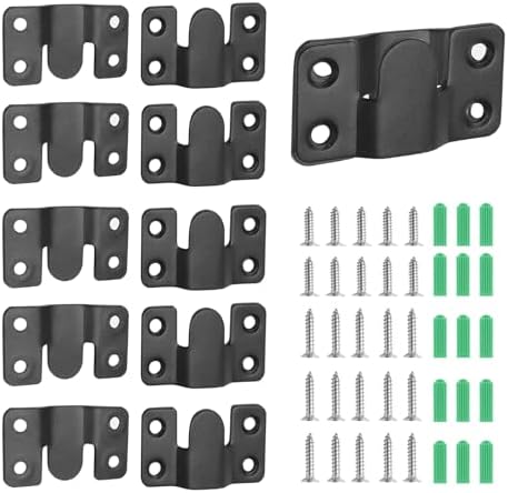 Amazon.com: Waziaqoc 6 Pairs Flush Mount Bracket, 54 x 31mm ...