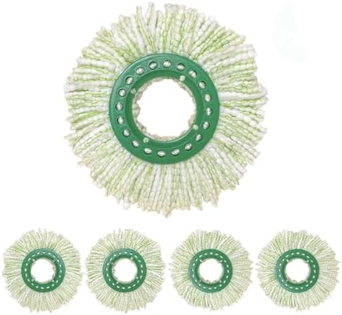 Amazon.com: 5 Pack Mop Head Replacement for Libman Tornado Spin Mop ...