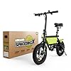 UBOARD Space Bike - Electric Foldable Lightweight Aluminum Frame, LED ...
