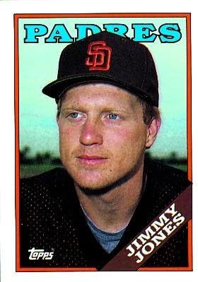 Amazon.com: 1988 Topps #63 Jimmy Jones - San Diego Padres (Baseball ...