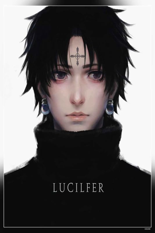 POSTERDADDY Chrollo Lucifer Hunter X Hunter Realistic Fan Poster Reprint Matte Finish Paper ...