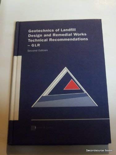 Buy Geotechnics of Landfill Design and Remedial Works–Technical ...