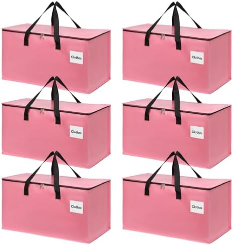 Amazon.com: YEUEYS Extra Large Moving Bags with Zipper - Heavy Duty ...