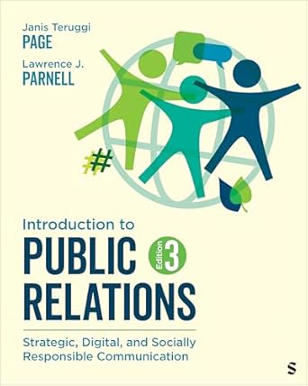 Introduction to Public Relations: Strategic, Digital, and Socially ...