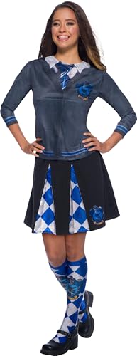 Rubies Official Harry Potter Ravenclaw Costume Skirt and Top Bundle ...