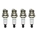 Hzoziza N7RC Resistor Spark Plug Replaces Champion RDJ7J MTD 753-06847 ...