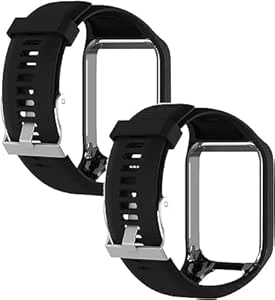 Amazon.com: Pack of 2 Wristbands Compatible with Tomtom Runner 3 ...
