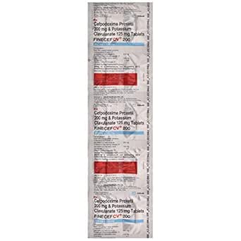 Finecef CV 200 - Strip of 10 Tablets : Amazon.in: Health & Personal Care