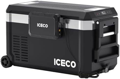 Amazon.com: ICECO JP30 Pro 12V Refrigerator with Magnetic Battery ...