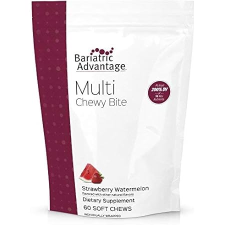 Amazon.com: Bariatric Advantage Chewable Advanced Multi EA, High ...
