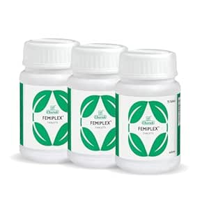 Buy Suitable with Charak Pharma Femiplex Tablet for abnormal white ...