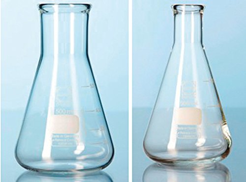 Schott Duran 091977 Erlenmeyer Flask, Narrow Neck, Super Duty, 5000 ml ...