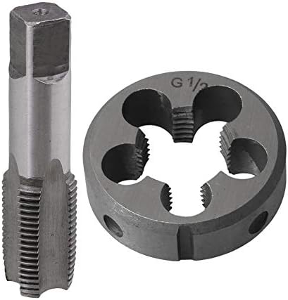 OBPSFY 6 Pcs BSP Pipe Tap Set, 1/8", 1/4", 3/8", 1/2",3/4",1" Pipe ...