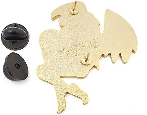 Amazon.com: Pinsanity Cupid Pin Up Boy Enamel Lapel Pin : Clothing ...