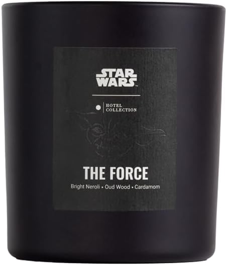 Amazon.com: Hotel Collection Star Wars The Force 14oz Candle | Luxury ...