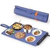 Amazon.com: Food Warming Mat Electric Tray: Adjustable Silicone Heating ...
