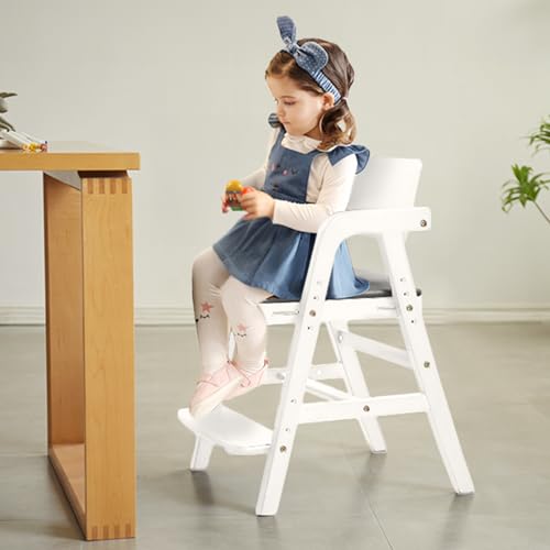 Snapklik.com : ALeesing Solid Wood High Chair For Toddlers To Teens ...