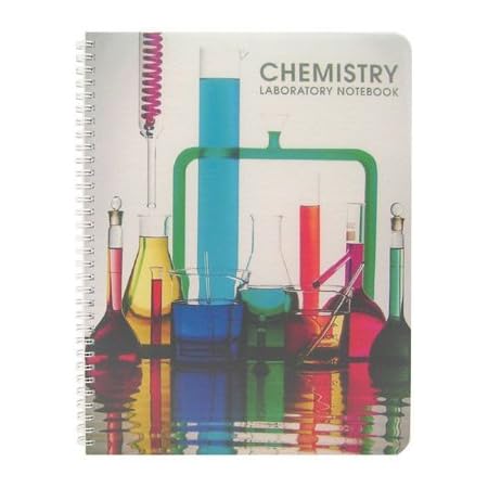 Amazon.com : BookFactory Student Chemistry Carbonless Lab Notebook ...