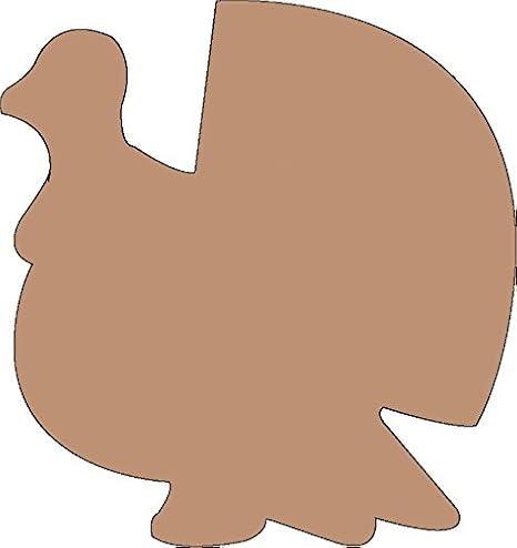 Amazon.com : 50 Sheets Thanksgiving Turkey Sticky Notepad 3in Brown ...