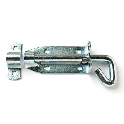 Bulk Hardware BH51341 Heavy Duty Padbolt, 200 mm-Galvanized Slide ...