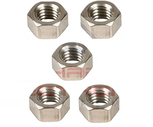 M3 SS Nut for Threaded Hex Nut 3mm-5 Pieces Pack : Amazon.in ...