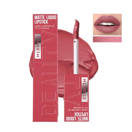 Matte Liquid Lipstick Non-Stick Velvet Lips Nectar Lip Gloss Non-Fade ...