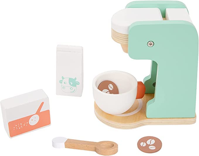 Buy Playbox My Own Brew Wooden Coffee Maker for Kids| Toddler Play ...