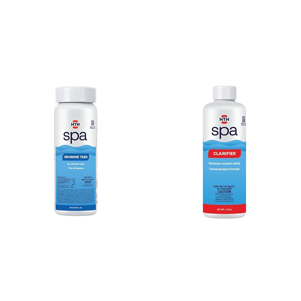 Amazon.com : HTH Spa 86108 Bromine Tabs, Spa & Hot Tub Chemical ...