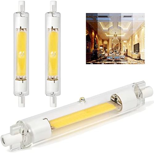 TOWBEBER R7s LED Bulb 118mm Dimmable 4rd Generation, 10W Double Ended ...