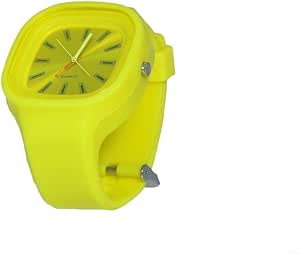 Amazon.com: Clocker Watches Metallic Yellow Quartz Watch : Clothing ...