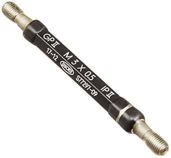 Amazon | 第一測範製作所(ISSOKU) 限界ネジプラグゲージ M3×0.5 GPII IPII | ゲージ・コンパス | 産業・研究開発用品 通販