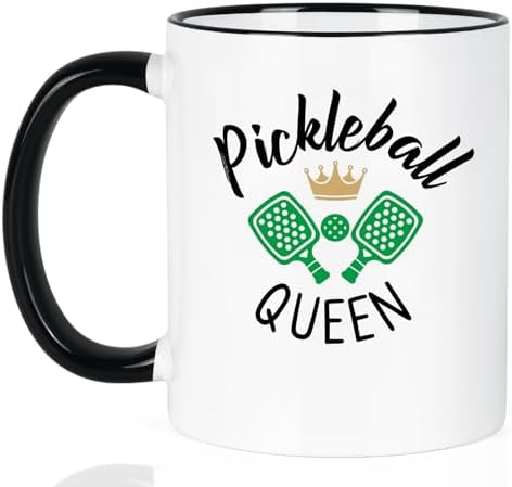 Amazon.com: Big Mouth Inc Pickleball Mug - Dinking Pickleball Mugs for ...