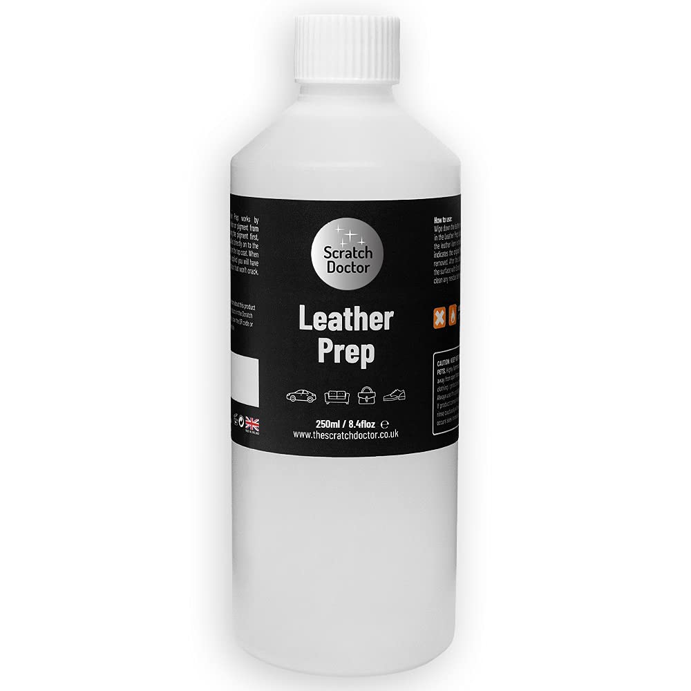 Scratch Doctor Leather Prep Essential Leather Preparer and Deglazer for ...