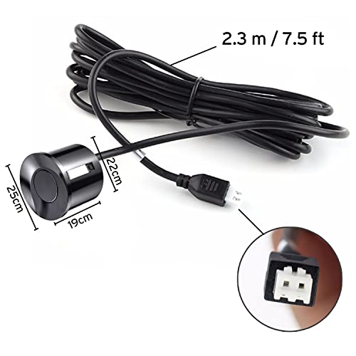 Snapklik.com : Car Reverse Sensor 7.5ft/2.3m, Backup Sensor ...