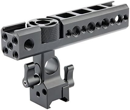 Amazon.com : NICEYRIG Quick Release NATO Top Handle with 15mm Rod Clamp ...