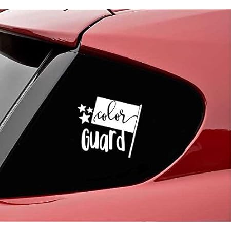 Amazon.com: Ranger Products Color Guard Symbol Car Decal Window Sticker ...