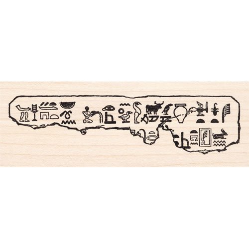 Beeswax Rubber Stamps Egyptian Tablet Rubber Stamp Egypt Hieroglyphs ...