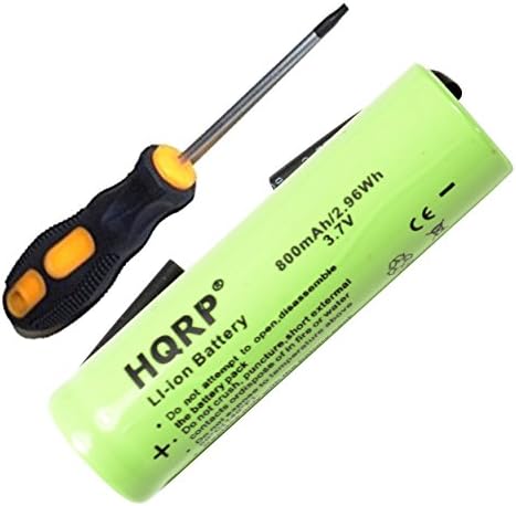 Amazon.com: HQRP Battery Works with Philips Norelco 3.7V Li-Ion ...