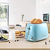 Amazon.com: REDMOND 2 Slice Toaster Retro Stainless Steel Toaster with ...
