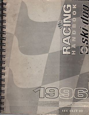 1996 SKI-DOO SNOWMOBILE RACING HANDBOOK MANUAL P/N 484 0623 00 (166 ...