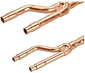 Amazon.com: Copper VRV VRF Air Conditioner Y Branch, Y Joint, Branch Piping, Refnet Pipe, Joint ...