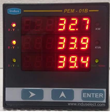Indus Power/Energy Meter : Amazon.in: Industrial & Scientific