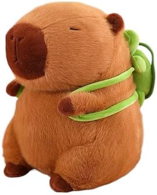 Buy BUY DON'T BYE Cute Capybara with Turtle Plush Toy for Kids ...